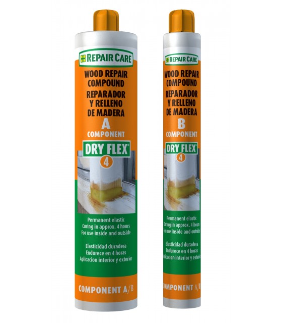 Repair Care Dry Flex 4 Epoxy Repair Compound for wood, metal, stone ...